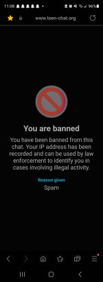 I got banned for spam | Teen Chat Forums